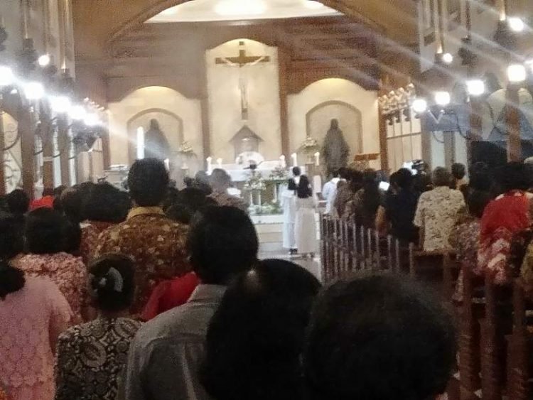 Misa Perayaan Kenaikan Tuhan Yesus Ke Surga Di Gereja Wedi Semarak – Berita Klaten